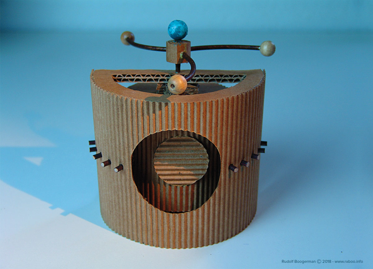 Cardboard artwork – Rudolf Boogerman - Visual arts